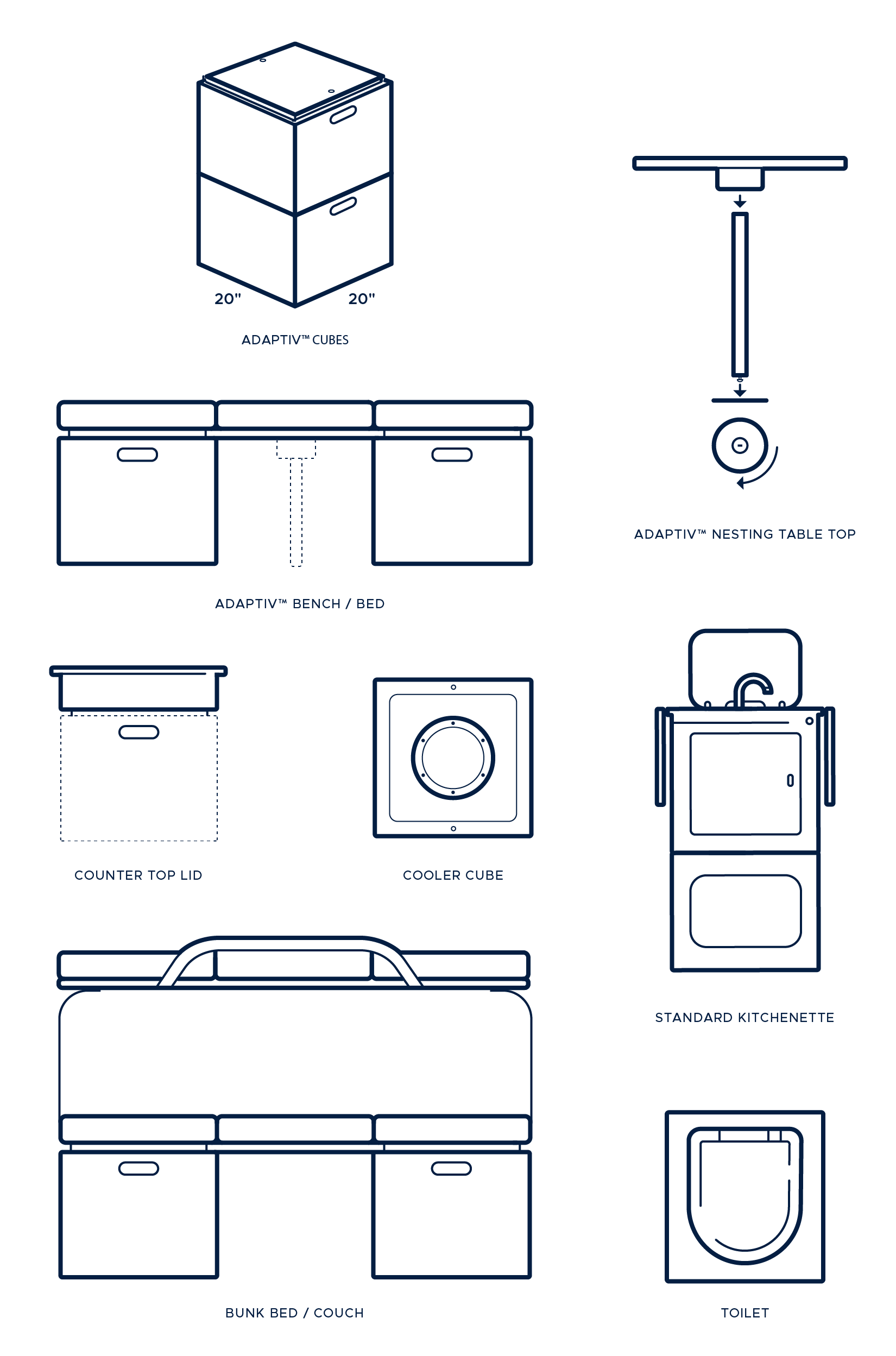 Adaptiv™ Modular Camper System | Happier Camper